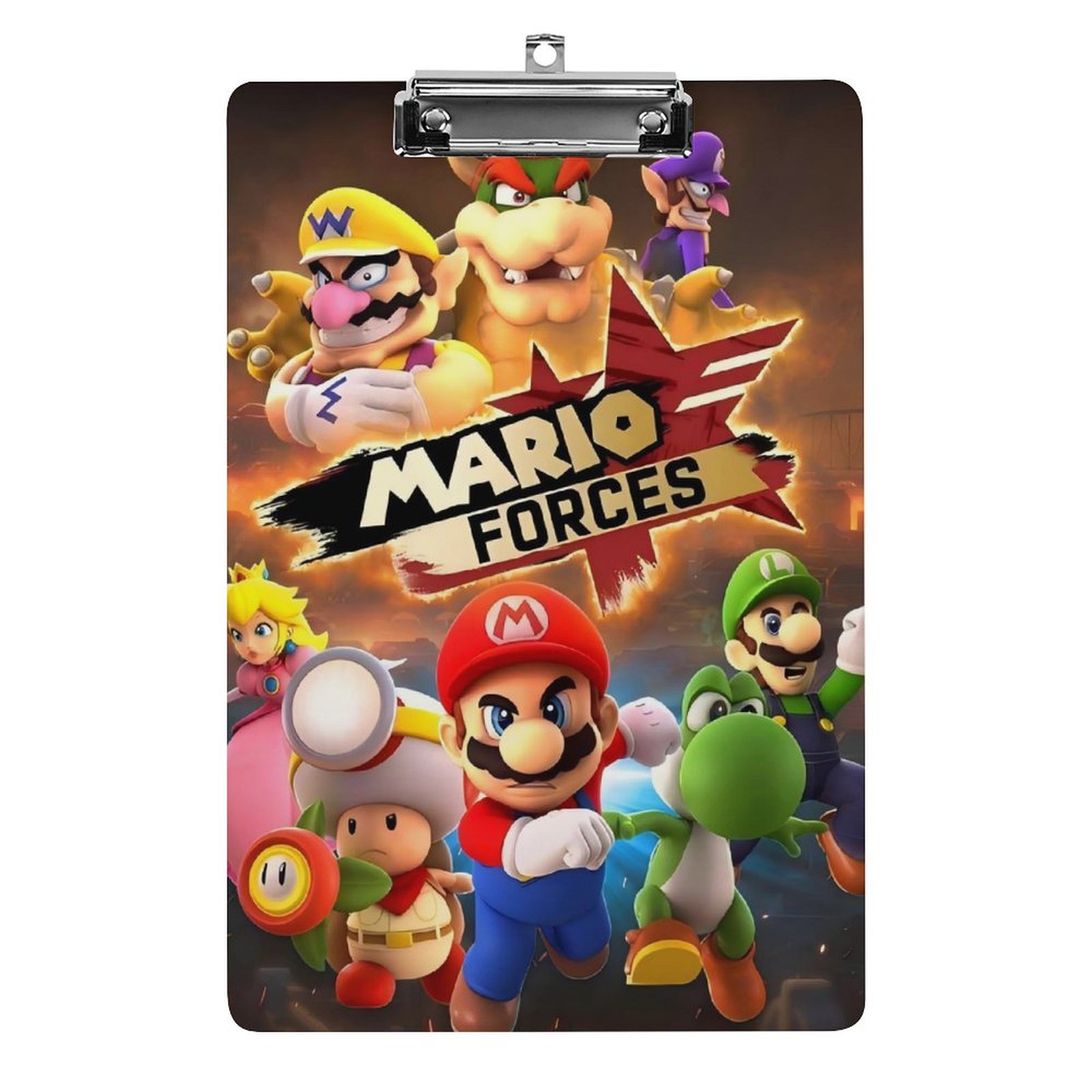 Super Mario Clipboard - Standard letter size for school and office ...