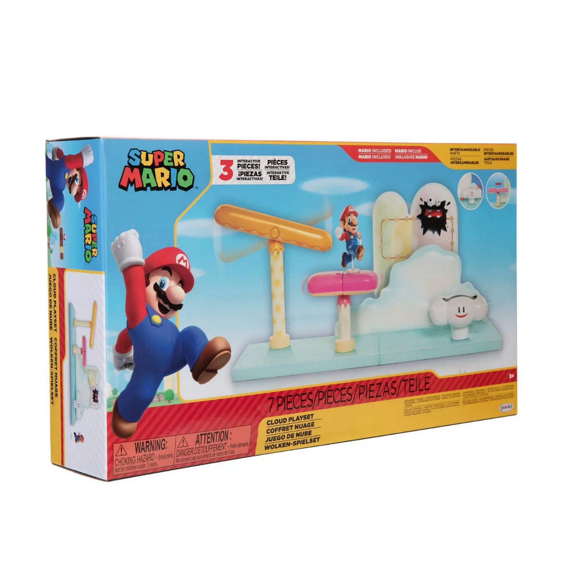 Super Mario Cloud World Diorama Set, 3 years - 6 years with 2.5 ...
