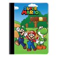 Super Mario Composition Writing Notebook, 9.75 in, 100 Sheets, Wide ...