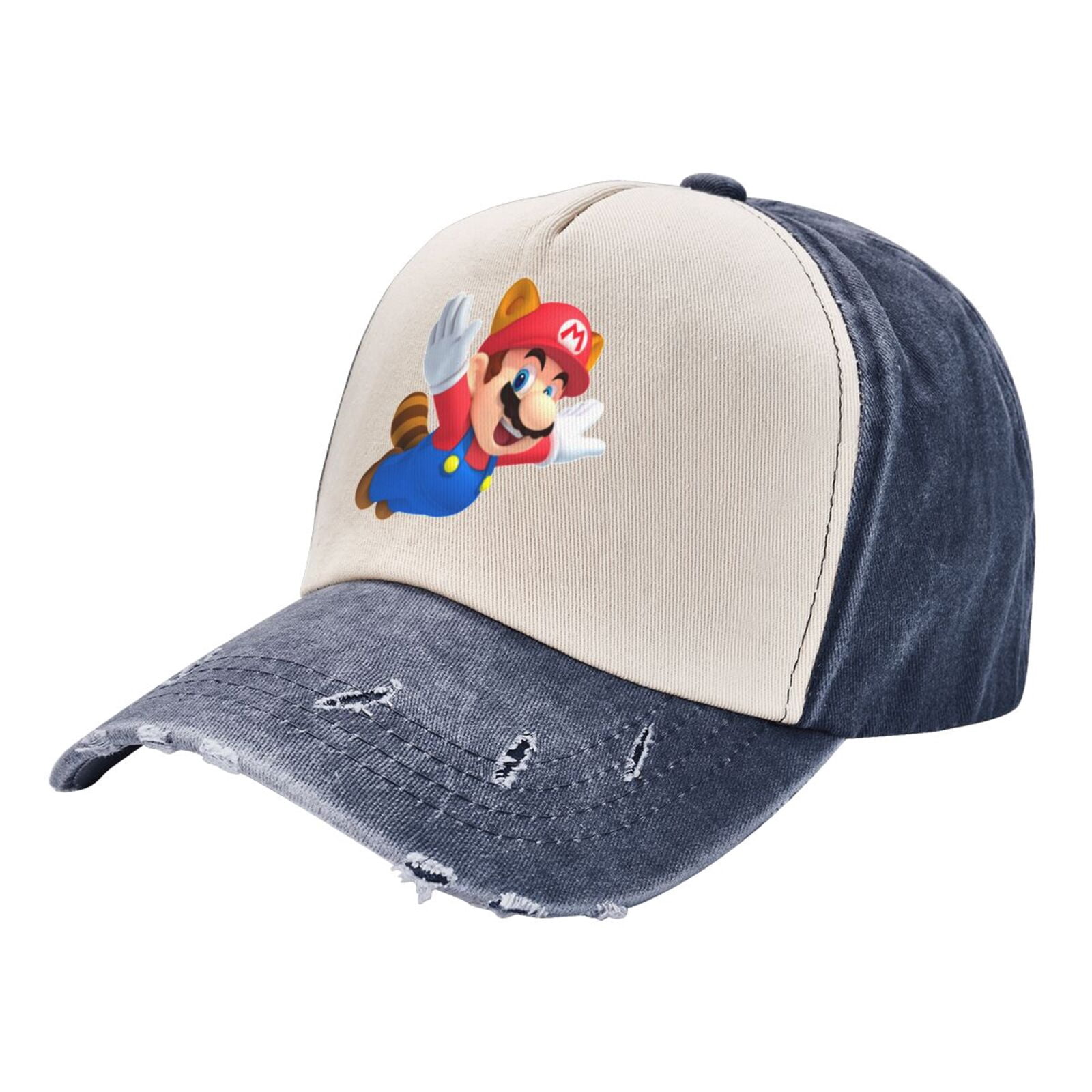 Super Mario Cowboy Hat Collision Baseball Cap Adult Adjustable Sun Hat ...