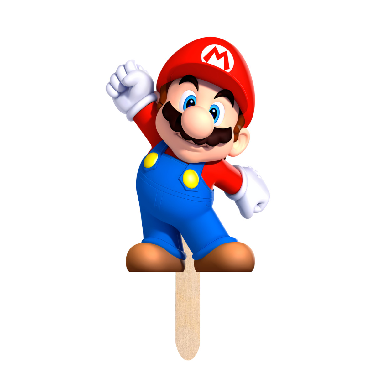 Super Mario Cupcake decorations, cake toppers funny face cake ...