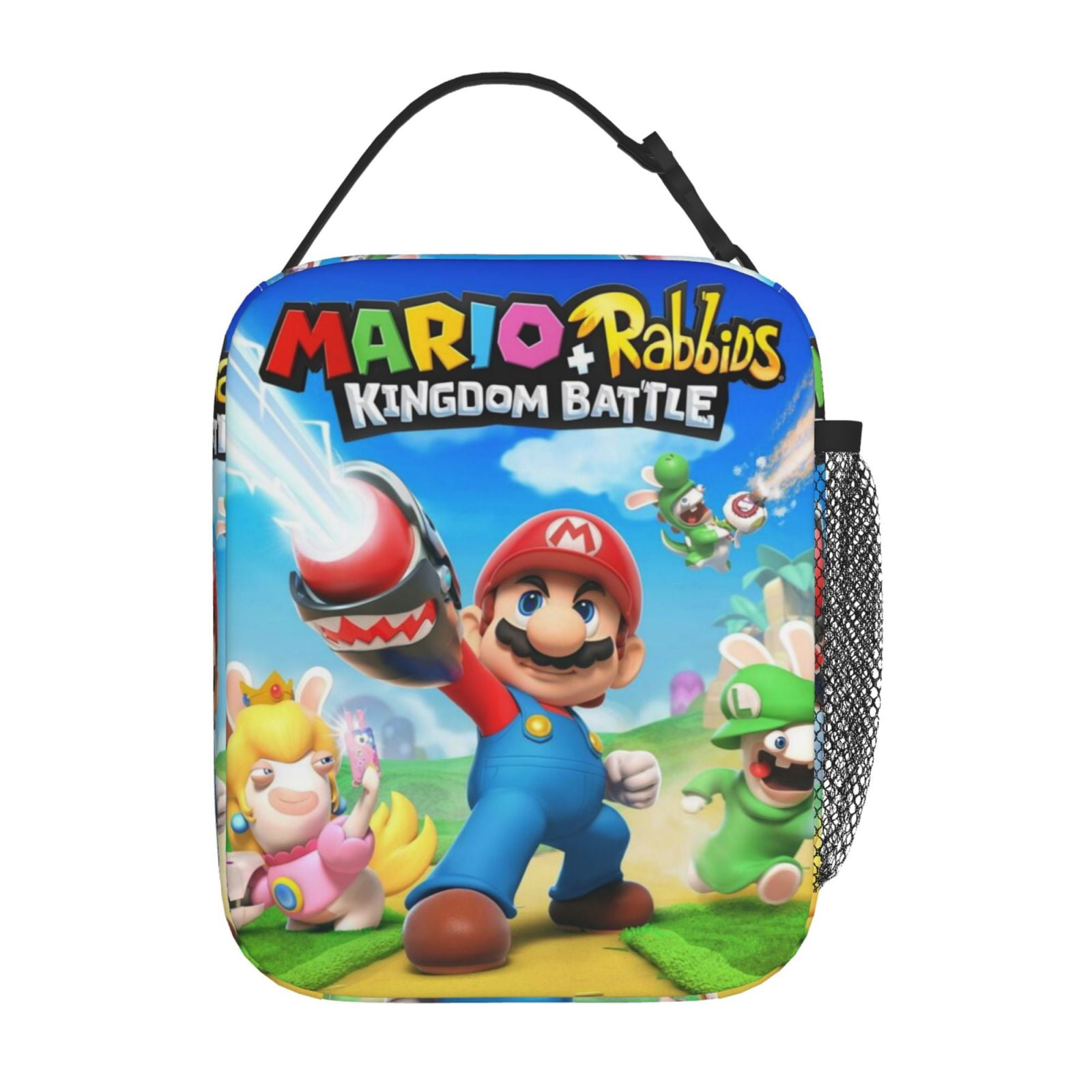 Super Mario Cute Lunch Bag Insulated Tote Cooler Lunch Box Reusable ...