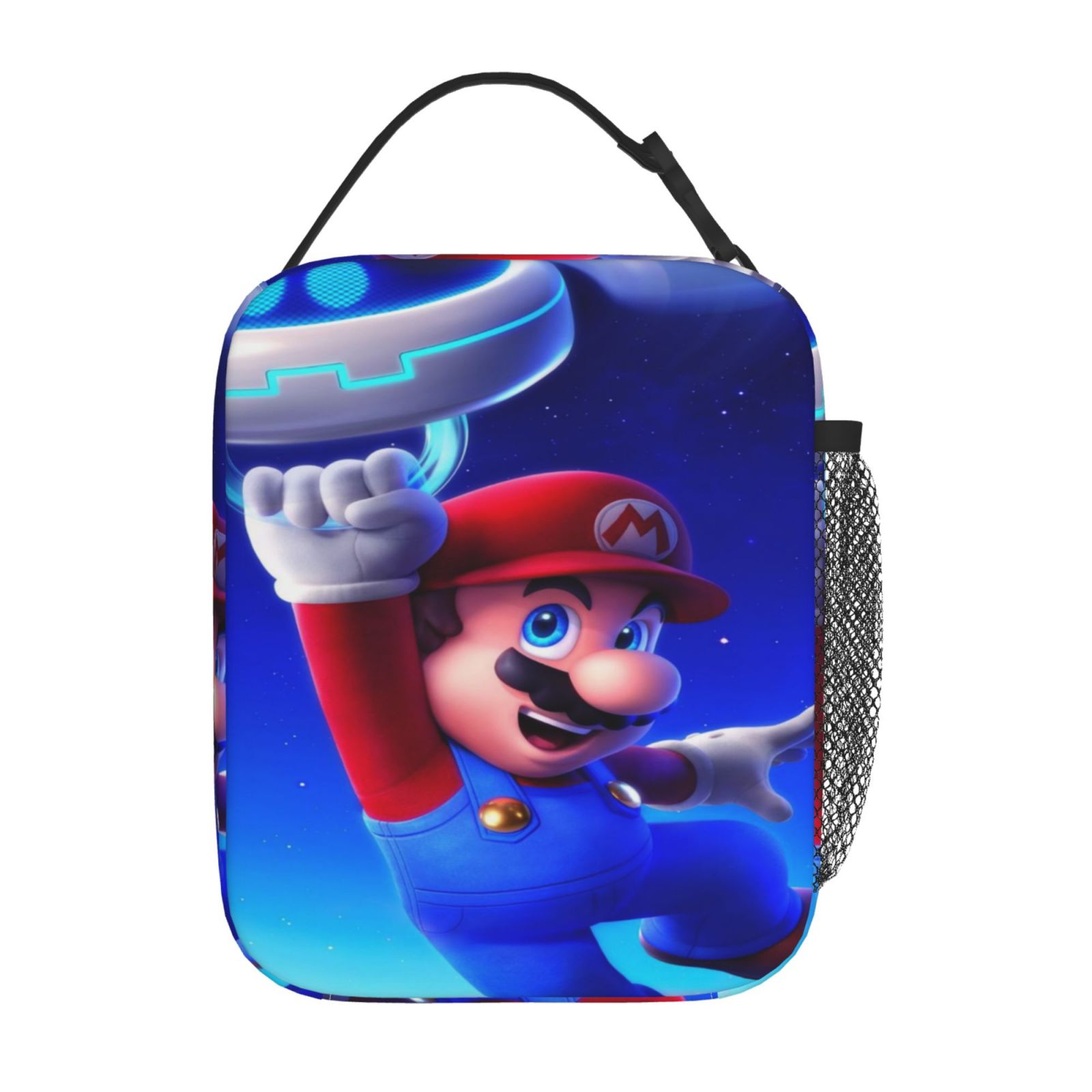 Super Mario Cute Lunch Bag Insulated Tote Cooler Lunch Box Reusable ...