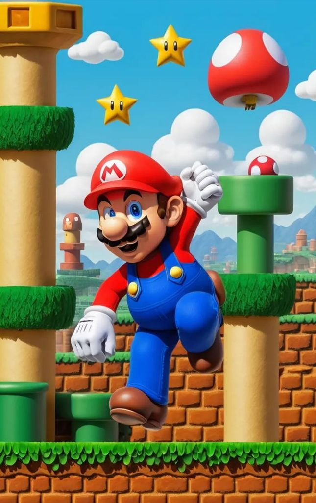 Super Mario Diamond Art Kits for Adults,5D Diamond Painting Kits for ...