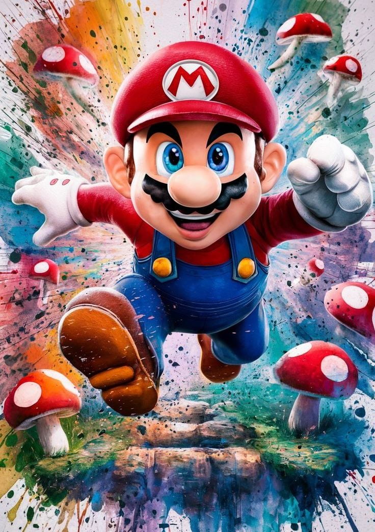 Super Mario Diamond Art Painting Kits - Full Drill Diamond Dots ...