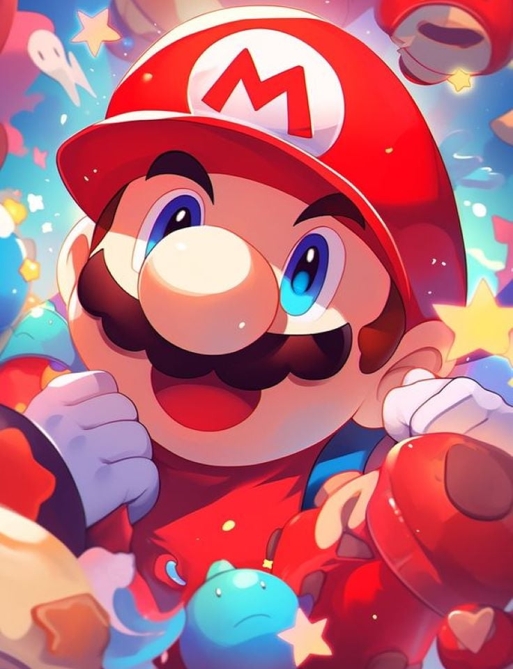 Super Mario Diamond Art Painting Kits - Full Drill Diamond Dots ...