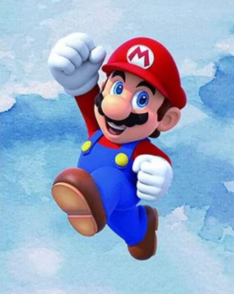 Super Mario Diamond Painting Kits, Diamond Art Kits for Kids, 5D ...