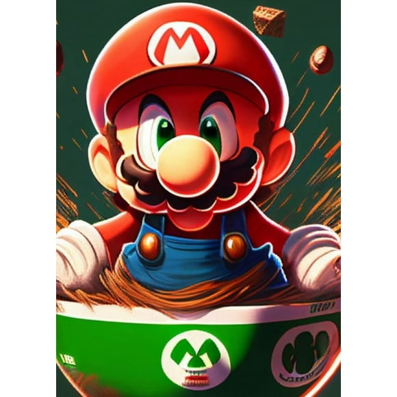 Mario Diamond Painting