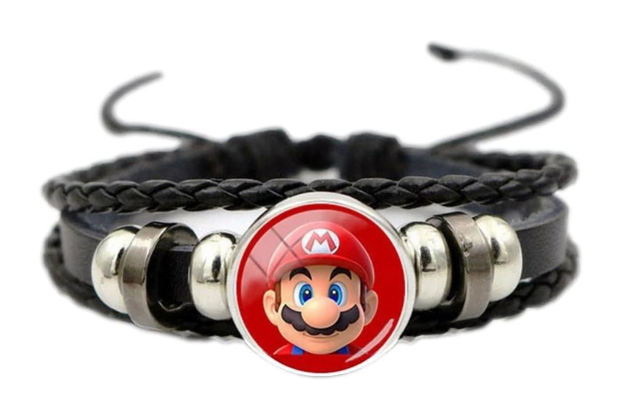Super Mario Dome Style Braided Bracelet - Walmart.com