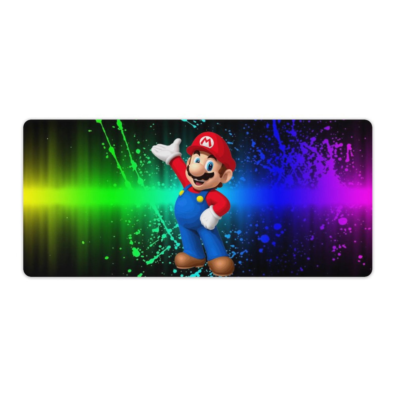Super Mario Extended Gaming Mouse Pad No-sliped Large Desk Mat Stitched ...