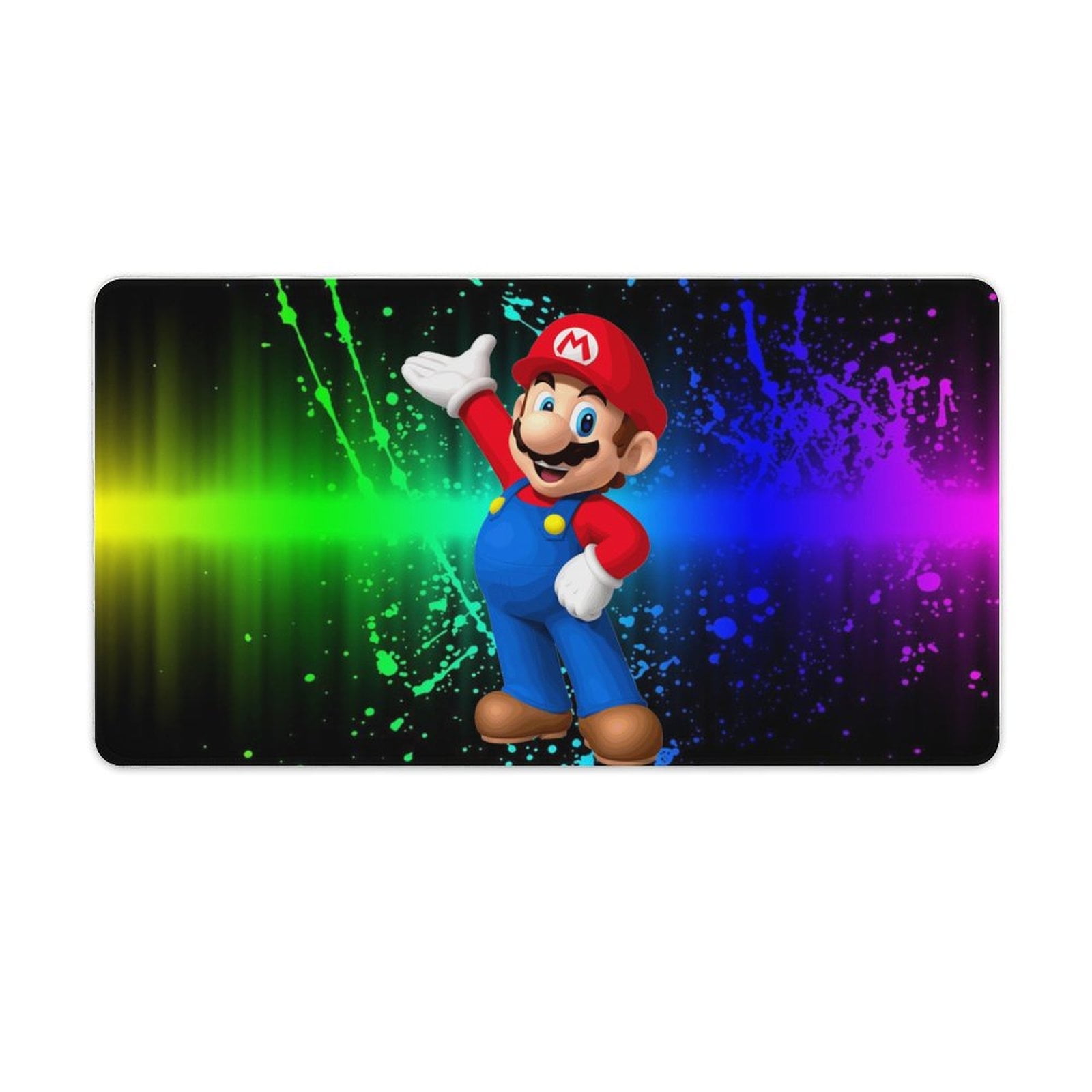 Super Mario Extended Gaming Mouse Pad No-sliped Large Desk Mat Stitched ...
