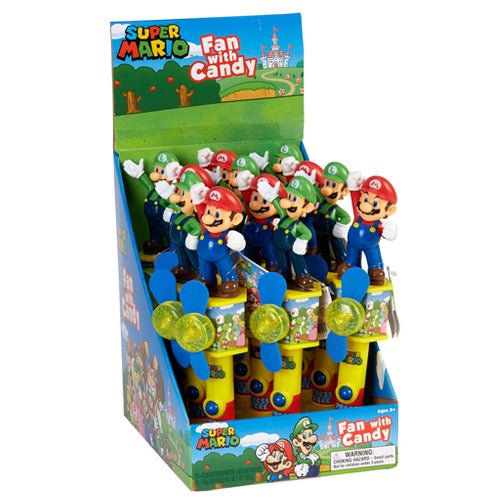 Super Mario Fan Candy Toy .35 oz. - Walmart.com