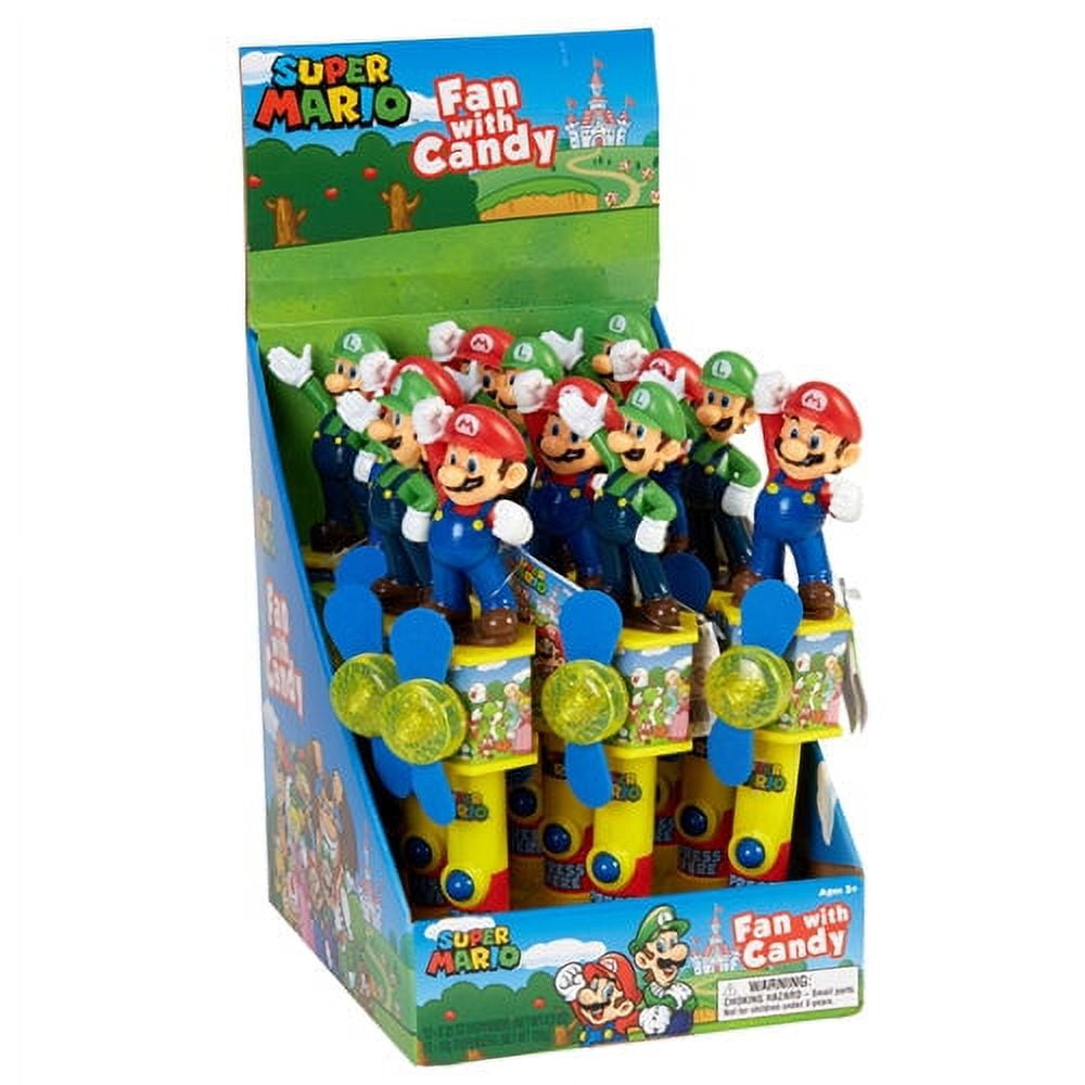 Super Mario Fan Candy Toy .35 oz. - Walmart.com
