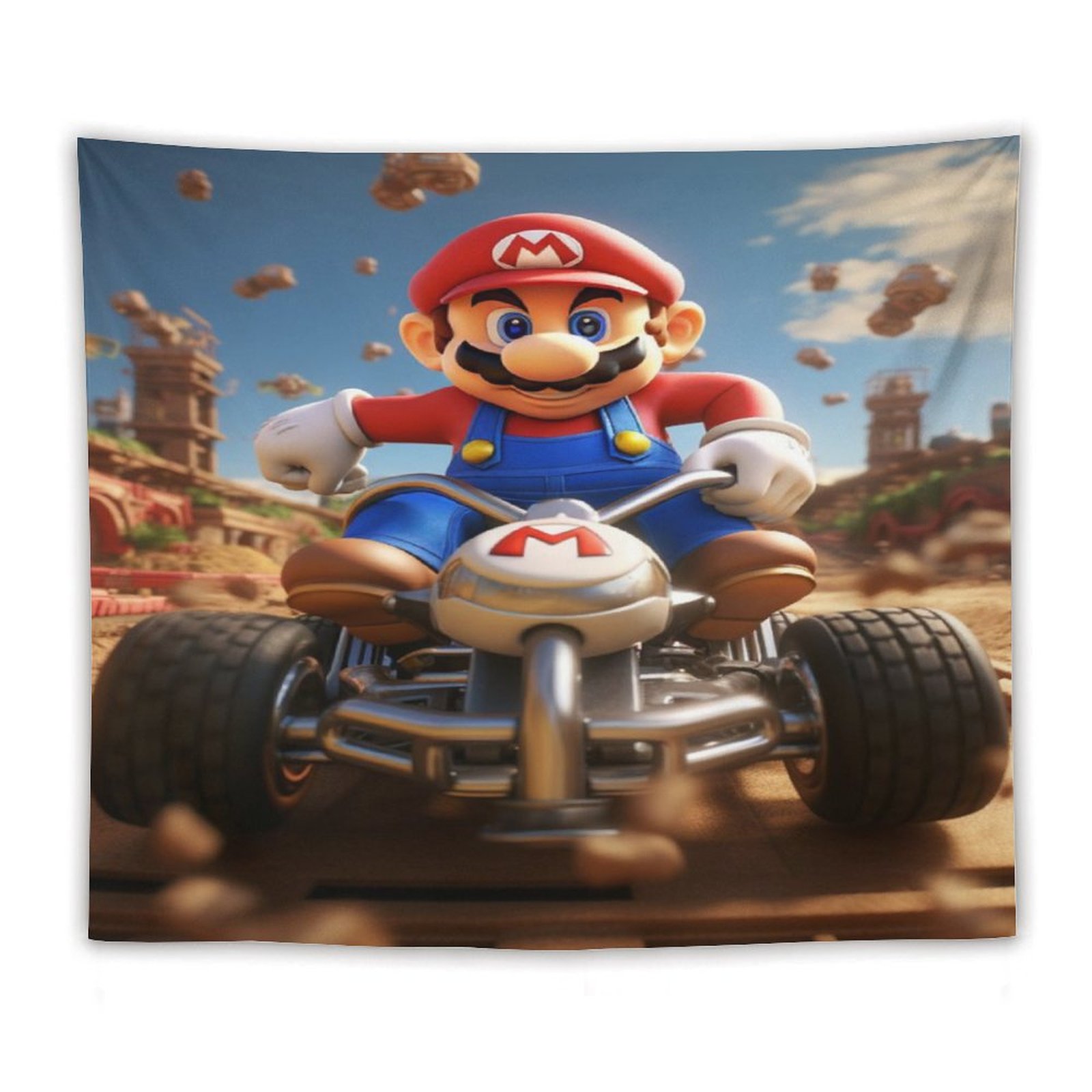 Super Mario Fashion Tapestries Living Room Bedroom Decor Tapesty Wall ...