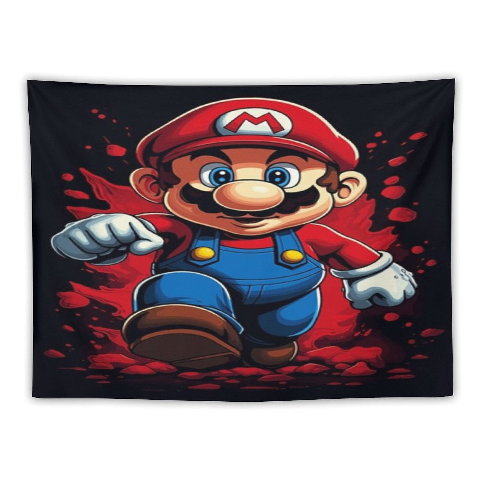 Super Mario Fashion Tapestries Living Room Bedroom Decor Tapesty Wall ...