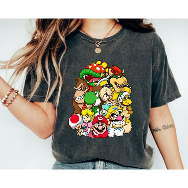 Super Mario Friends Shirt, Super Mario Character Shirt, Mario & Friends ...
