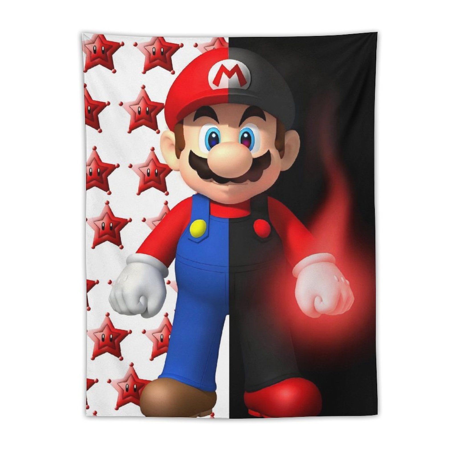 Super Mario Fun Tapestry wall hanging wall art decoration living room ...