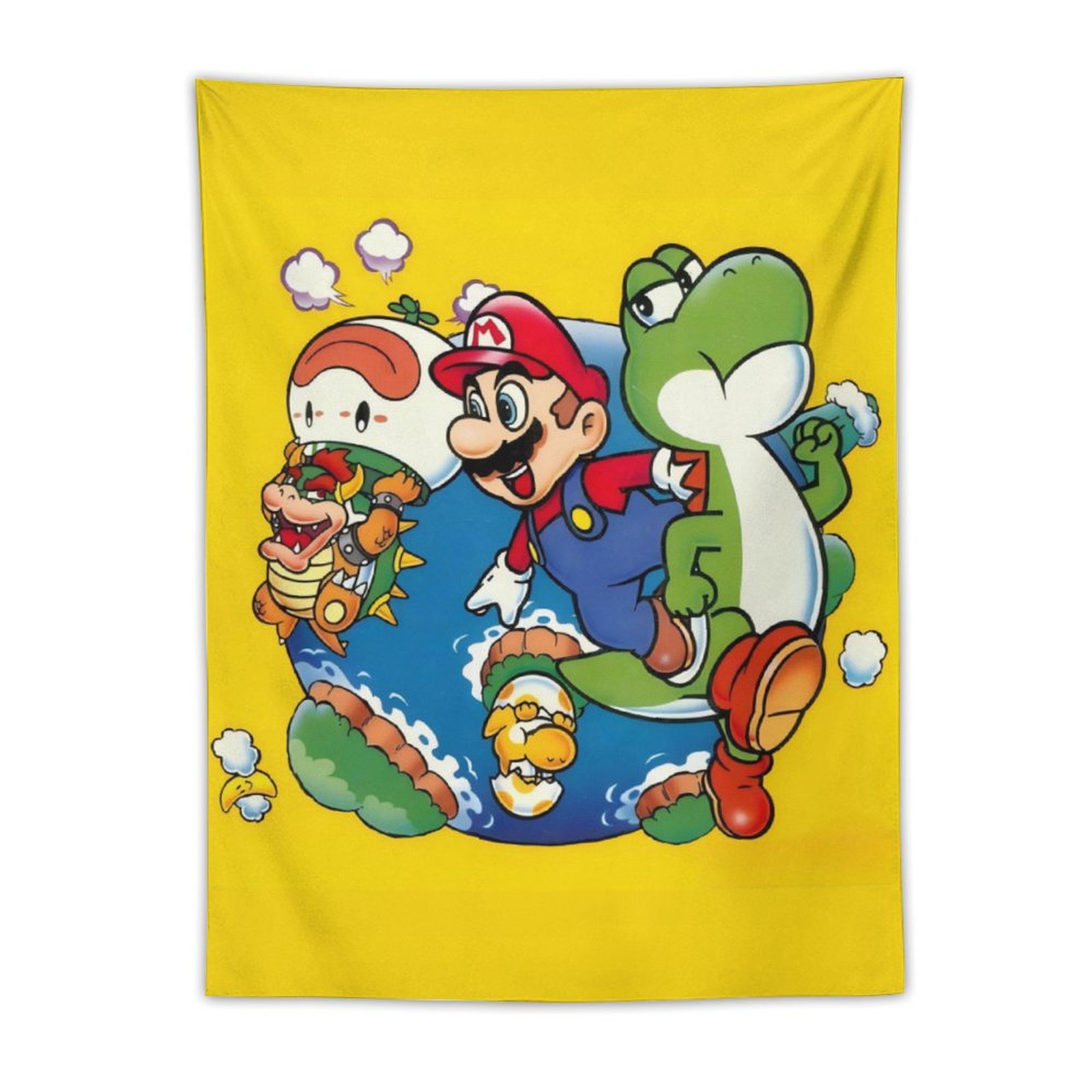 Super Mario Fun Tapestry wall hanging wall art decoration living room ...