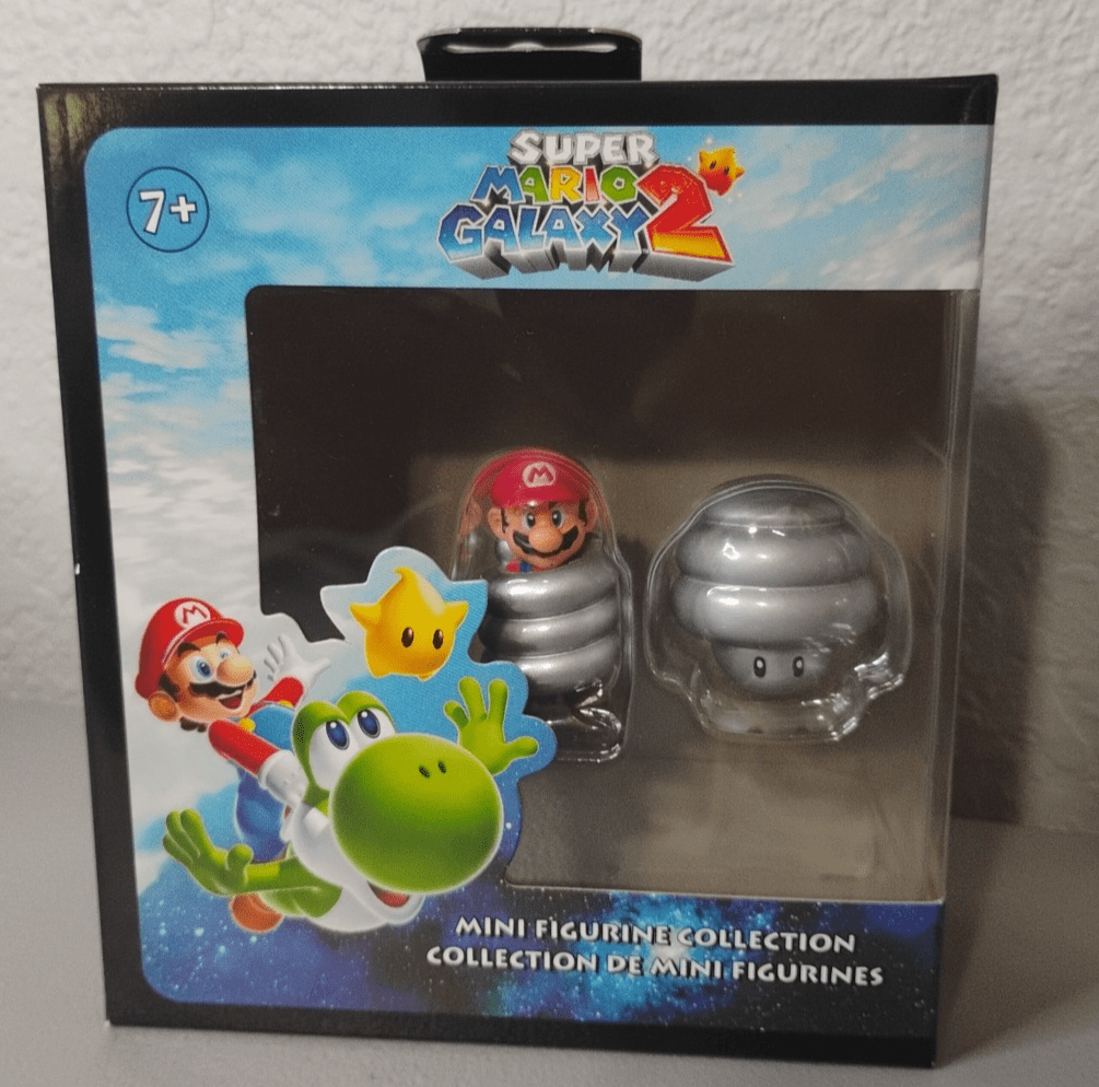 Super Mario Galaxy 2 Spring Mario and Spring Mushroom Mini Figure 2 ...