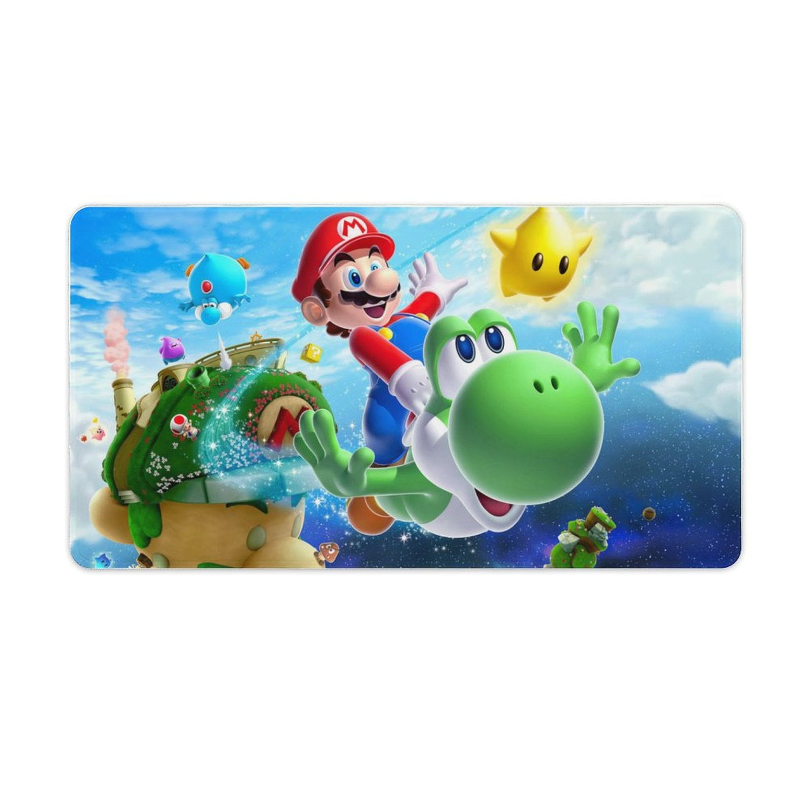 Super Mario Galaxy Extended Gaming Mouse Pad No-sliped Large Desk Mat ...