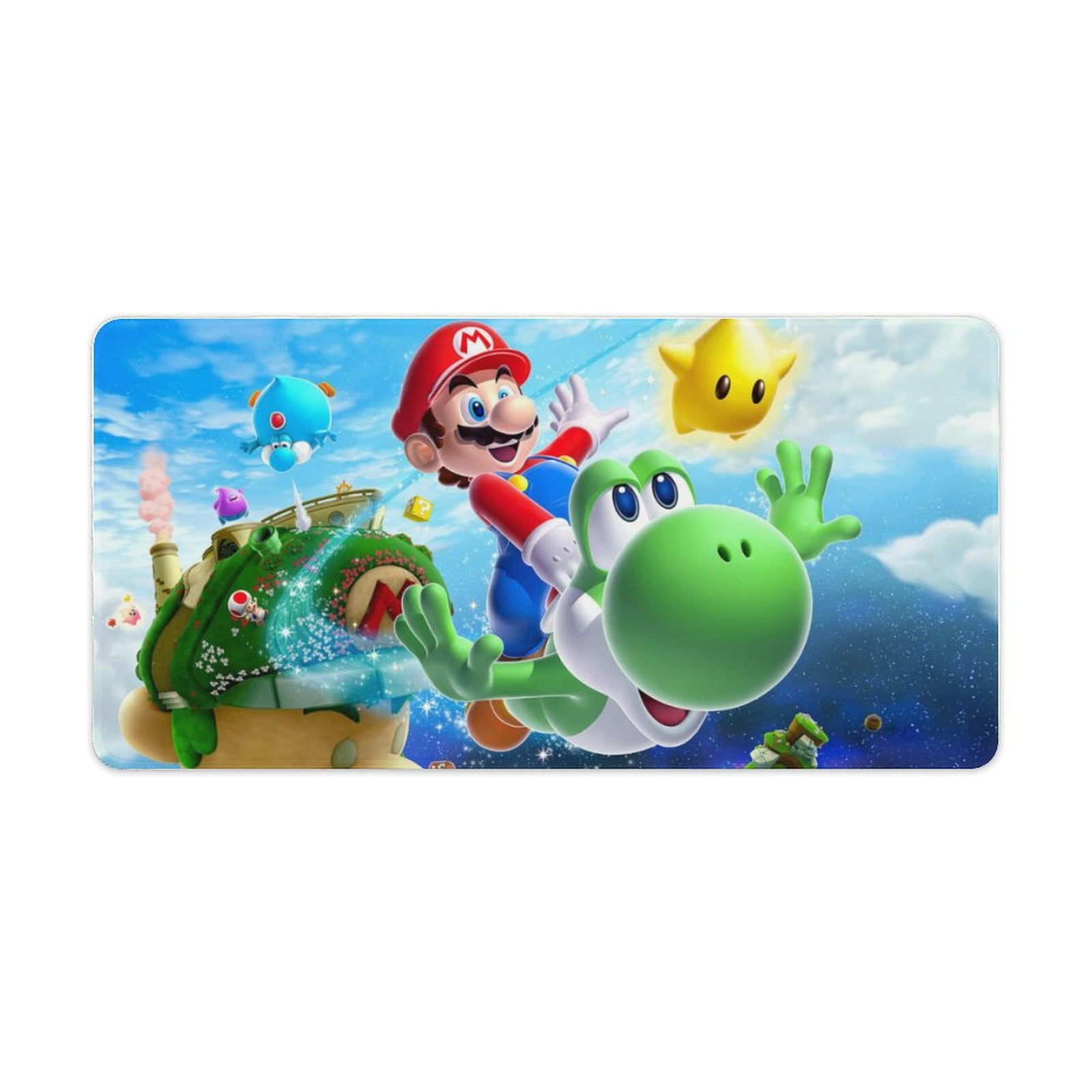 Super Mario Galaxy Extended Gaming Mouse Pad No-sliped Large Desk Mat ...