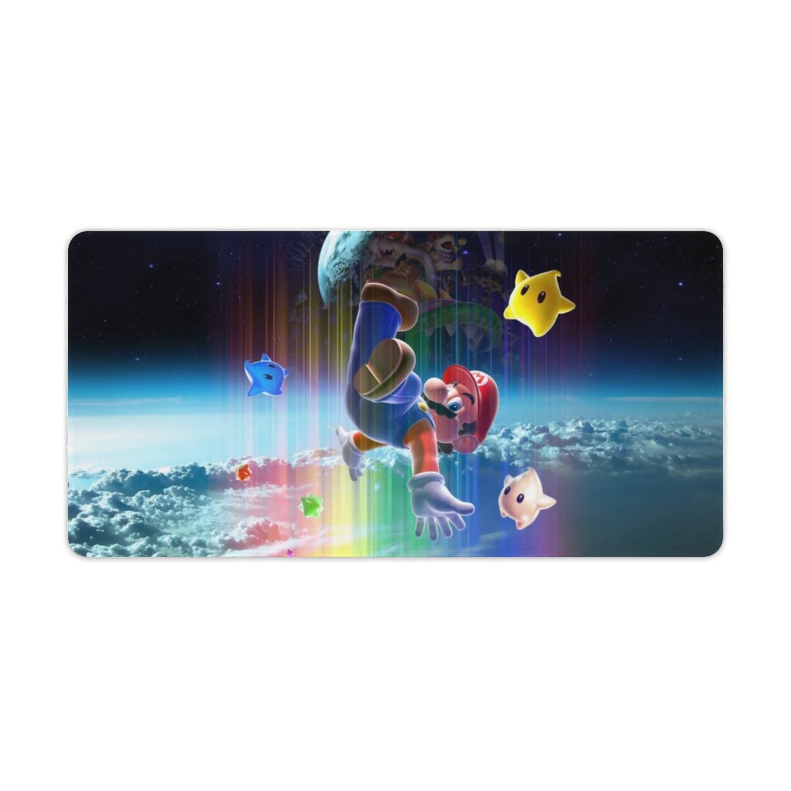 Super Mario Galaxy Extended Gaming Mouse Pad No-sliped Large Desk Mat ...