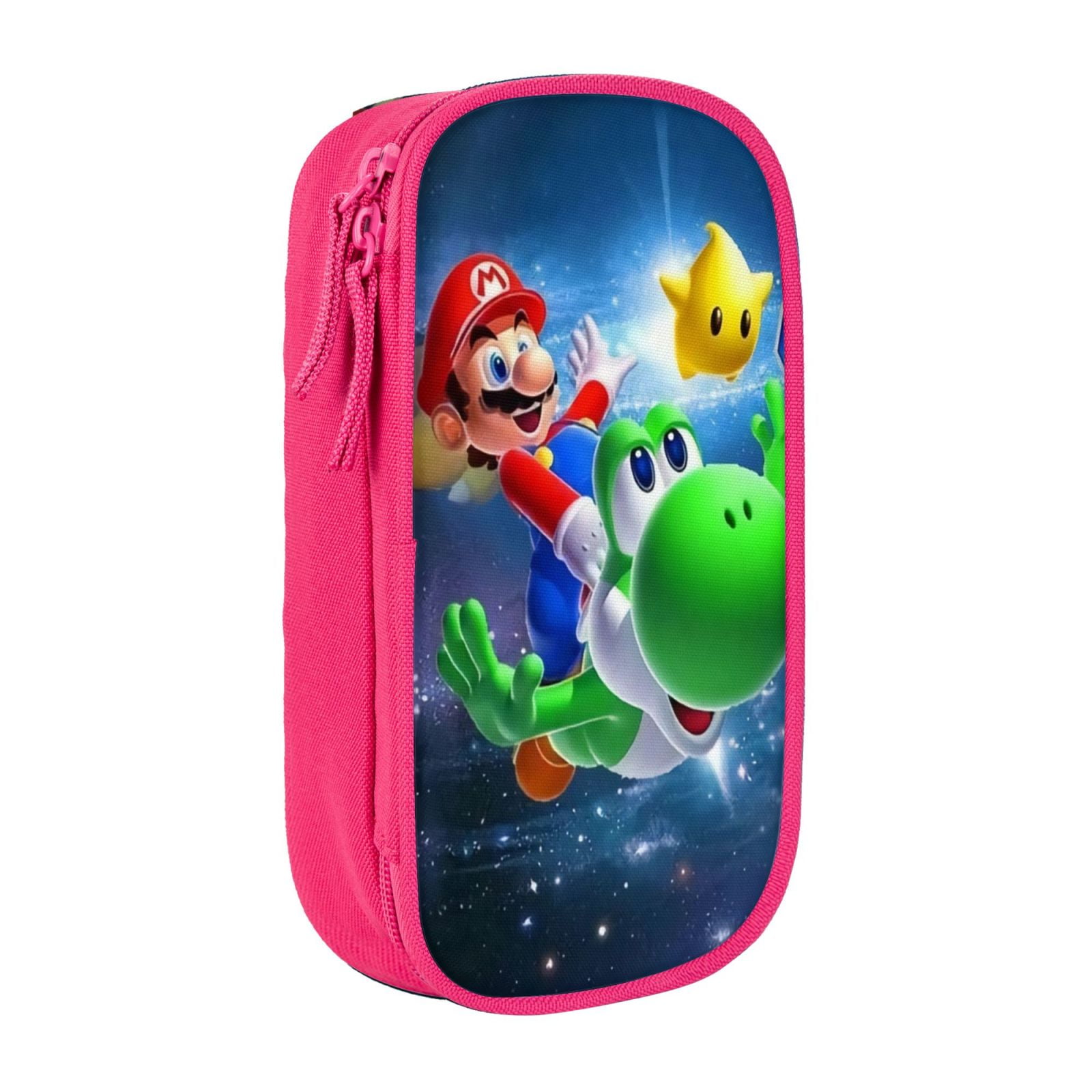 Super Mario Galaxy Pencil Case,Pencil Pouch,Big Pencil Bag Pouch Box Organizer Pen Case,Portable ...