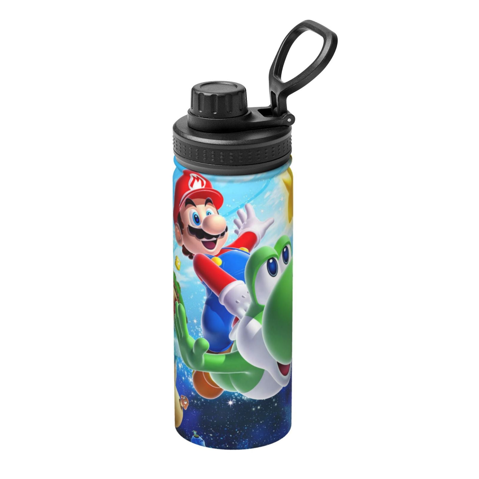 Super Mario Galaxy Unisex Sports Insulated Water Bottles Kettle ...
