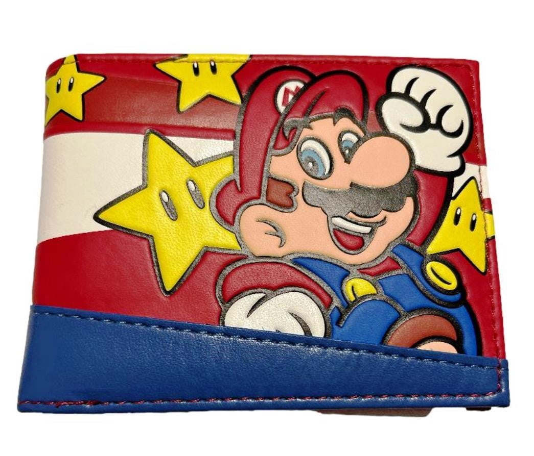 Super Mario Game Design Bi-Fold Wallet - Walmart.com