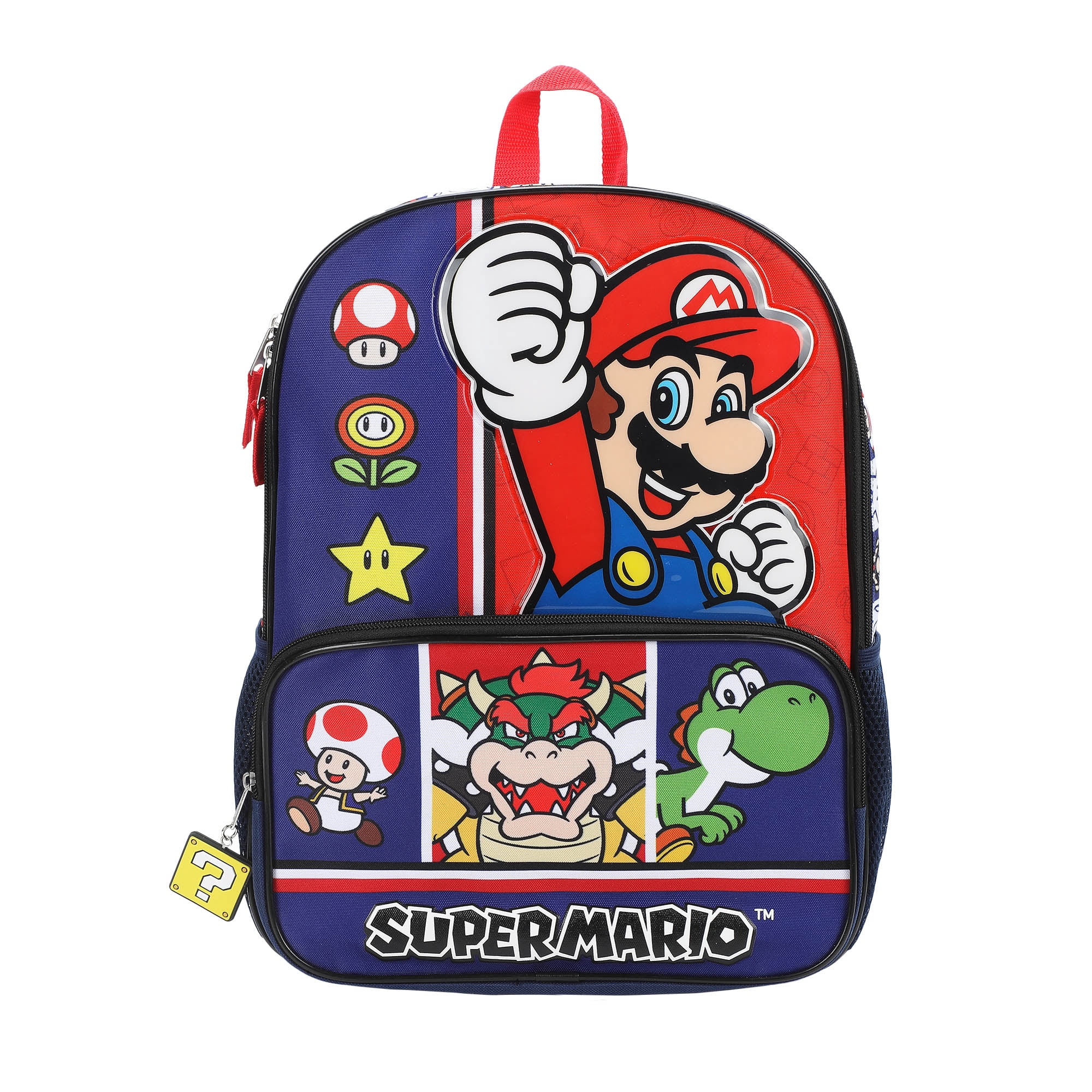 Super Mario Game Favorites 16" Backpack For School And Travel - Walmart.com