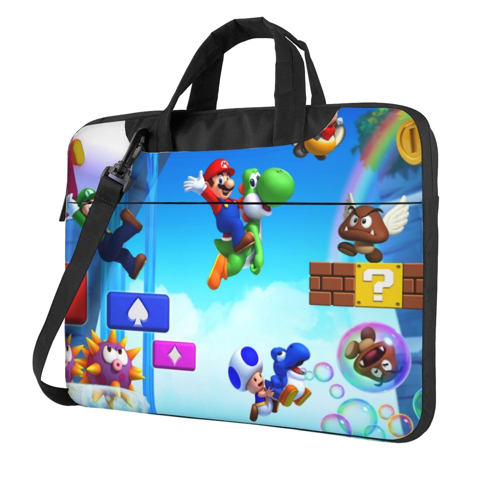Super Mario Game Laptop Bag Portable Shoulder Laptop Case Sleeve ...