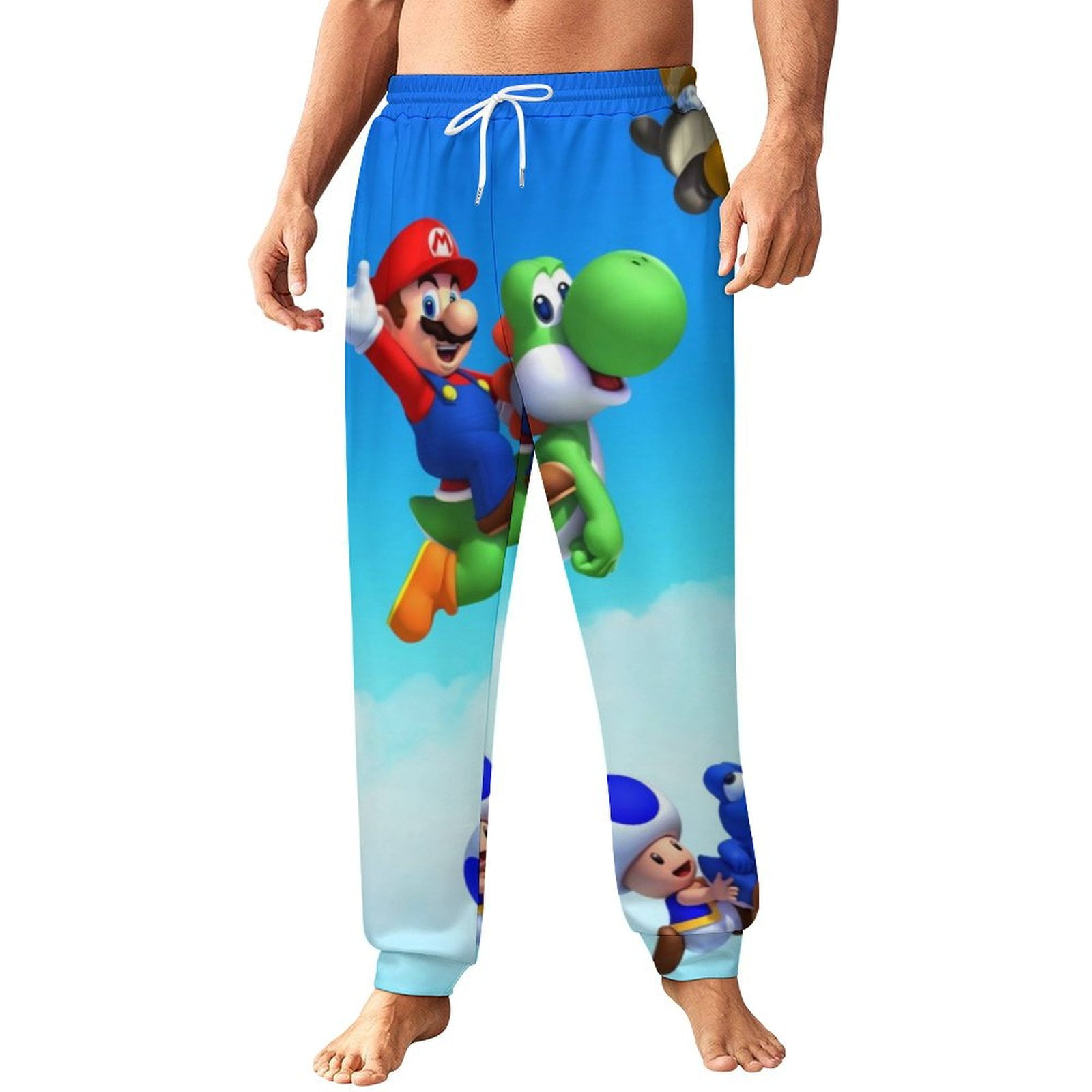 Super Mario Game Men's Sweatpants Trousers 3D Printed Joggers Track ...