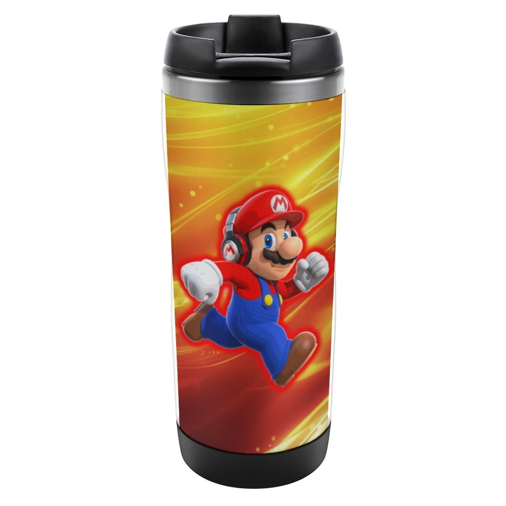 Super Mario Game Stainless Steel Vacuum Insulated Double Wall Travel ...
