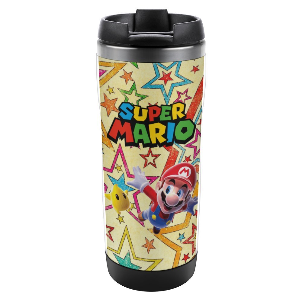 Super Mario Game Stainless Steel Vacuum Insulated Double Wall Travel ...