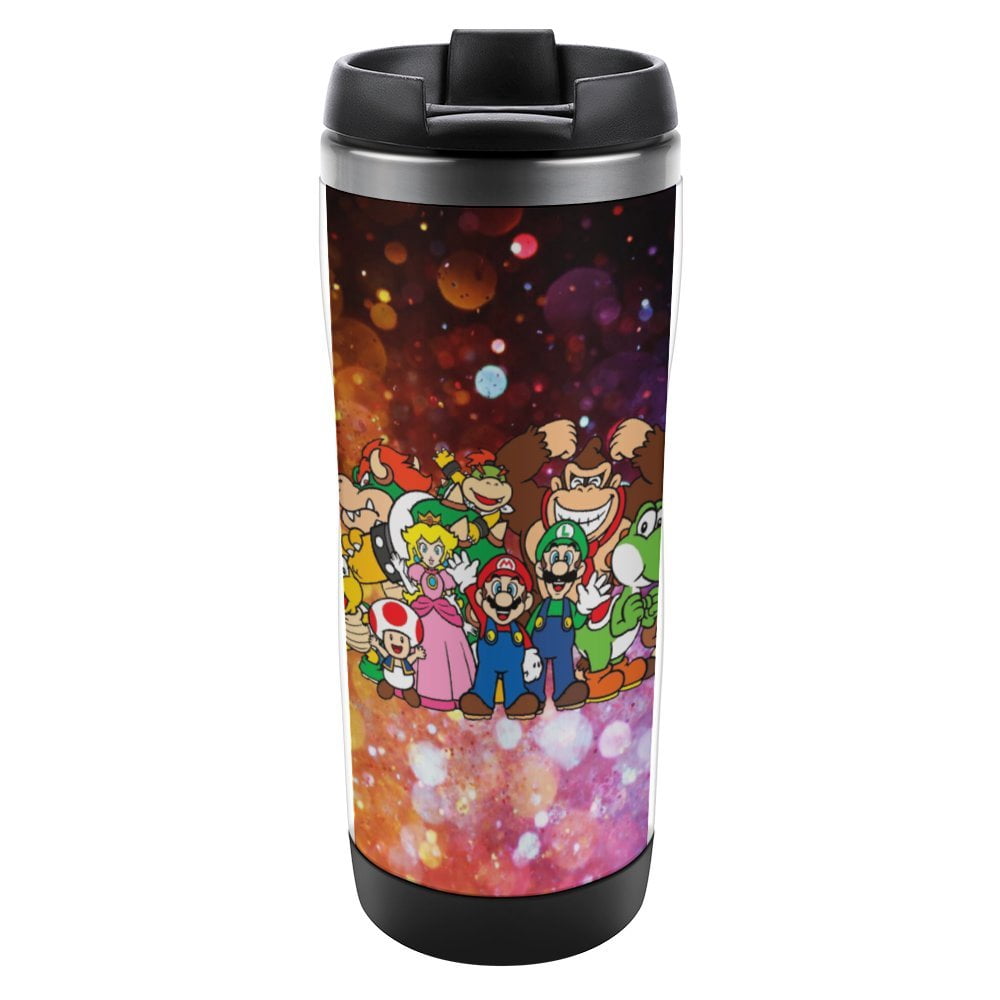 Super Mario Game Stainless Steel Vacuum Insulated Double Wall Travel ...
