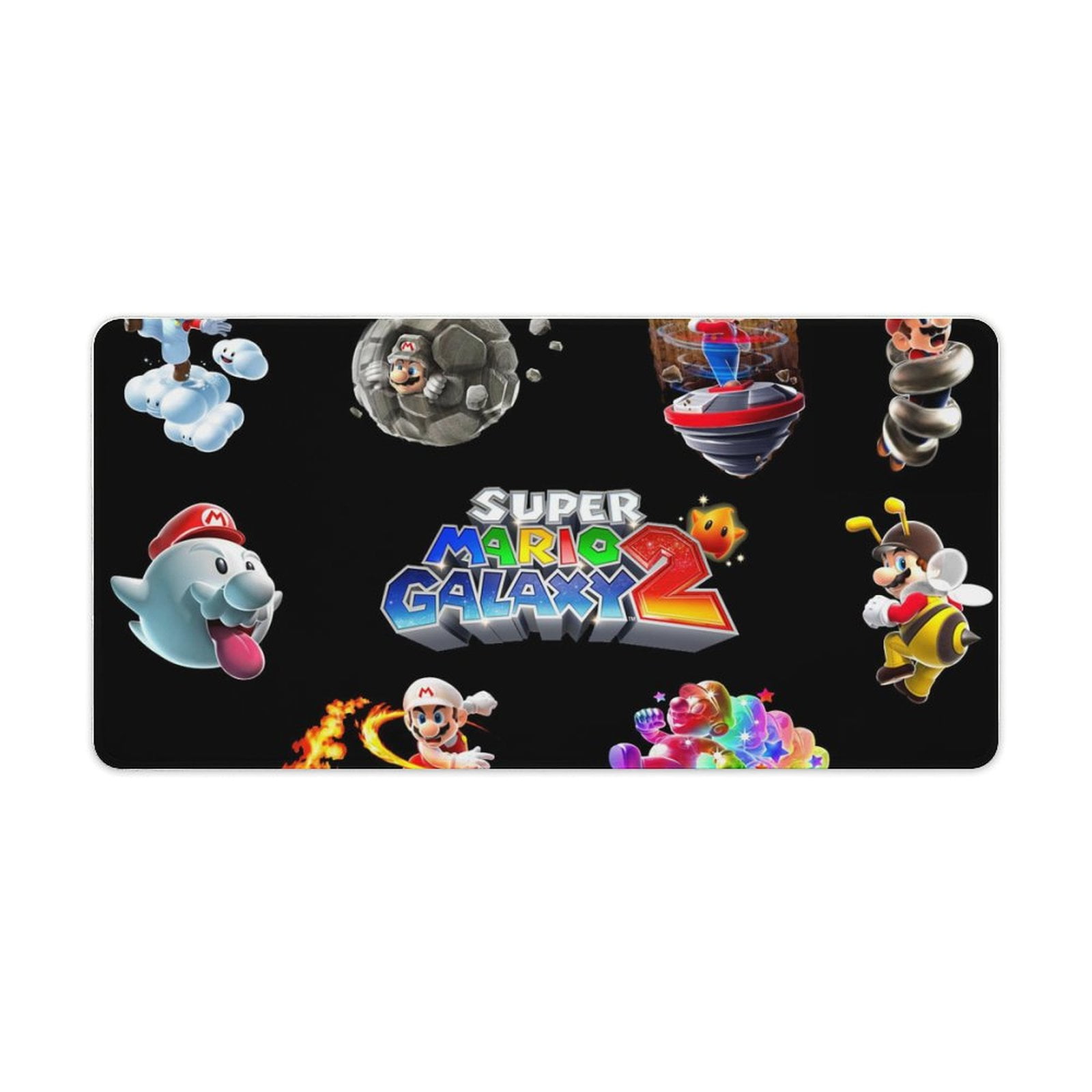 Super Mario Games Extended Gaming Mouse Pad No-sliped Large Desk Mat ...