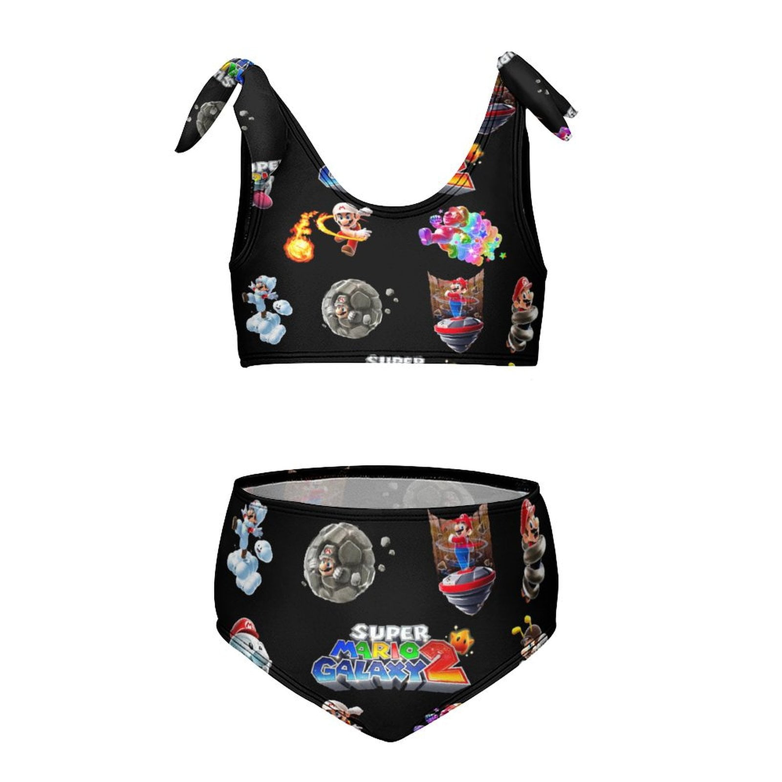 Super Mario Games Kid's Swimwear Two Piece Swimsuit Summer Beach ...