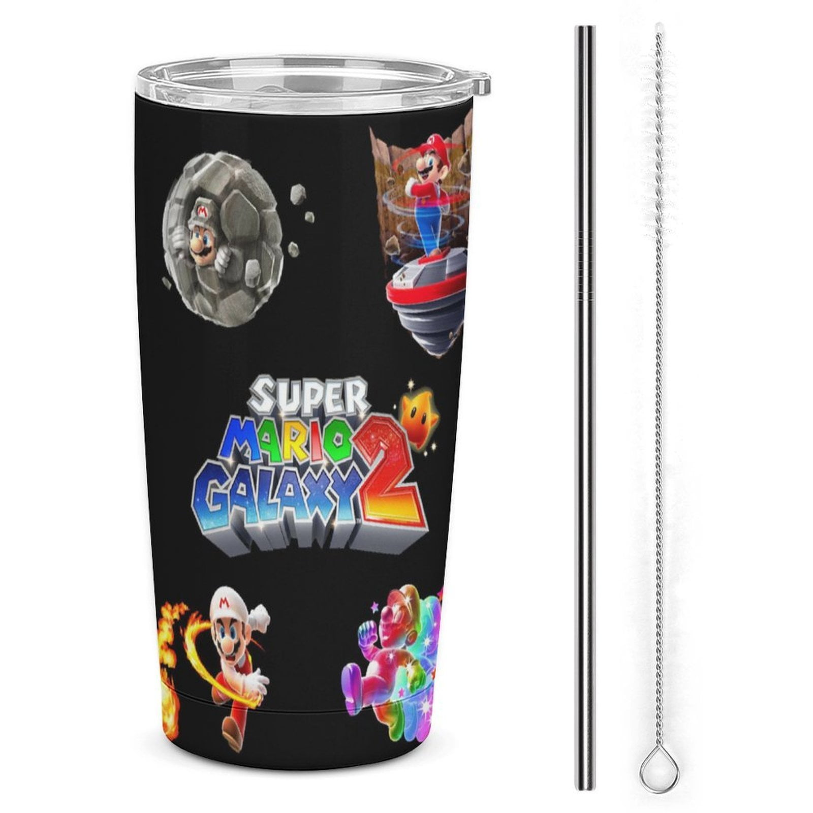 Super Mario Games Stainless Steel Car Cup Daily Thermal Vacuum ...