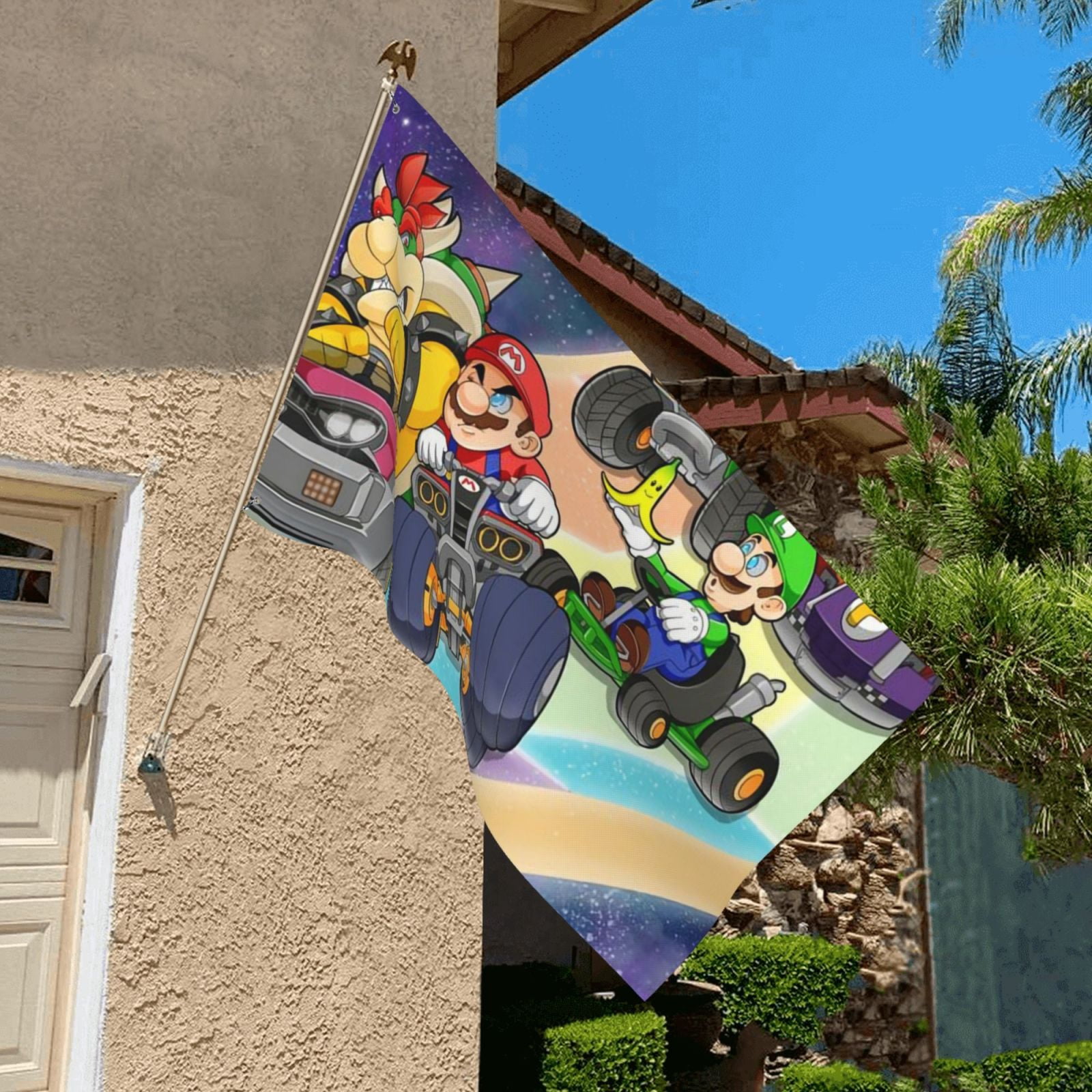 Super Mario Garden Flag 3x5 Feet Indoor Decoration Flag Outdoor ...