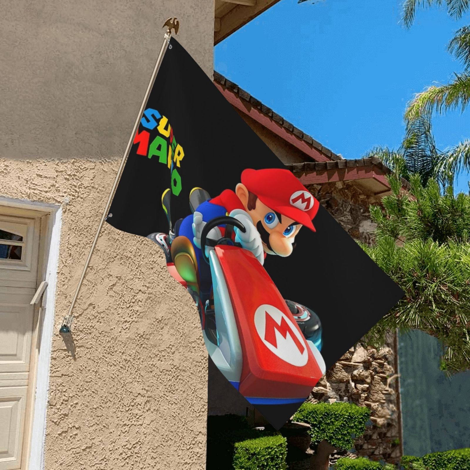 Super Mario Garden Flag 3x5 Feet Indoor Decoration Flag Outdoor ...