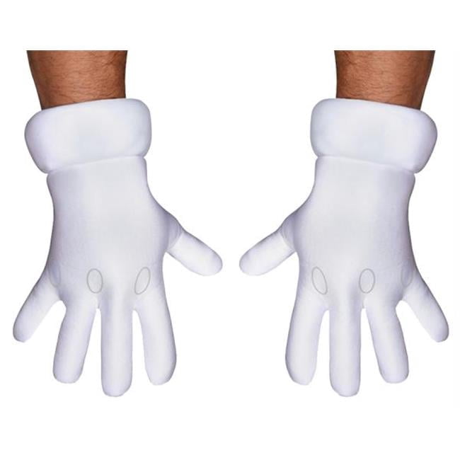 Super Mario Gloves Adult - Walmart.com