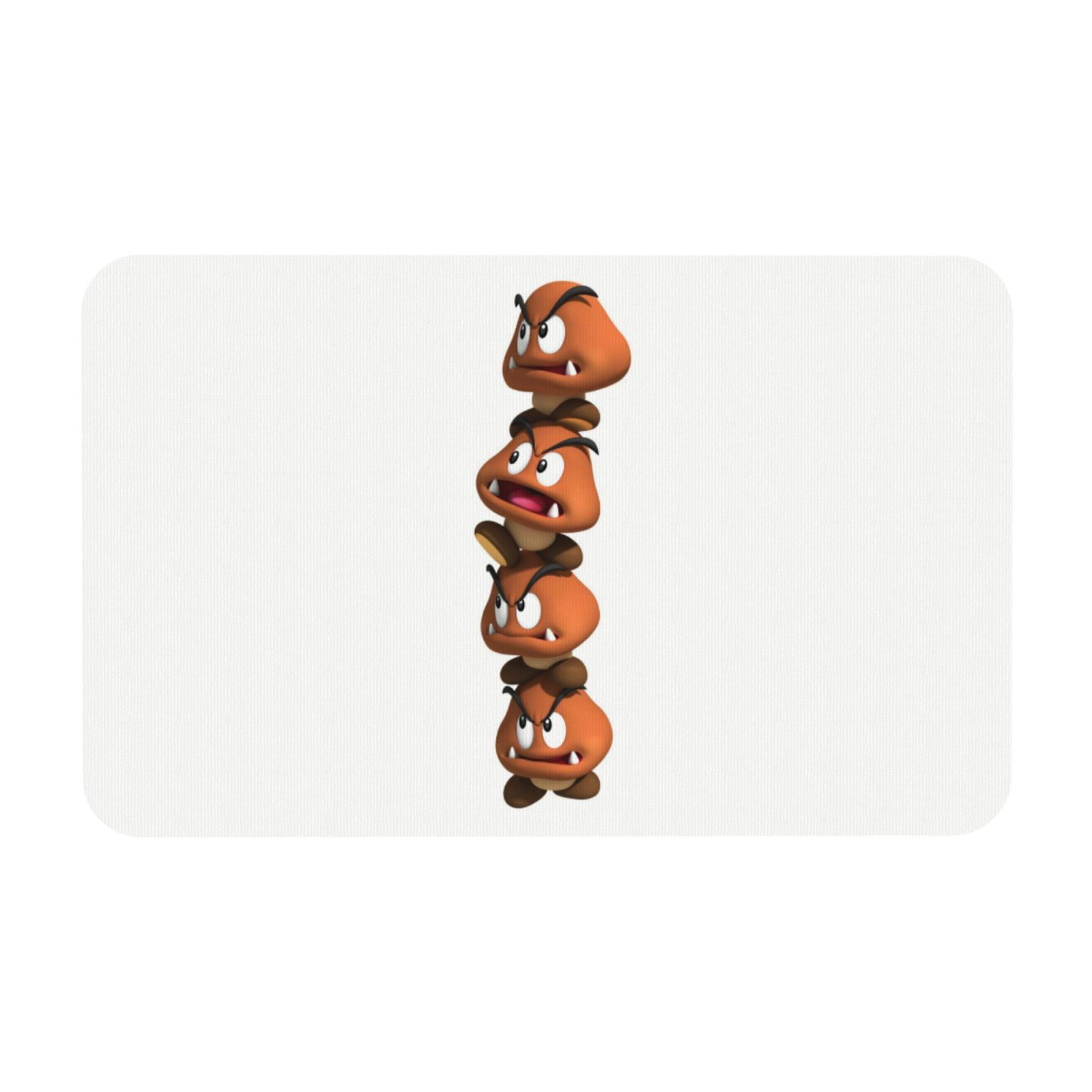 Super Mario Goomba Bath Mat,Diatomite Bath Mat,Super Absorbent Bathmat ...