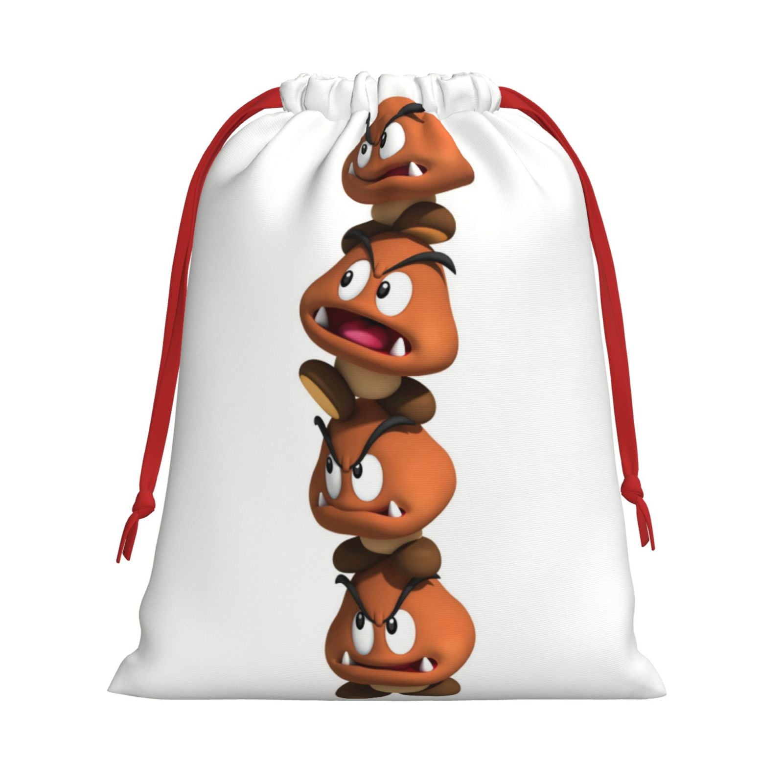 Super Mario Goomba Drawstring Bag For Kids Adults Gifts Drawstring ...