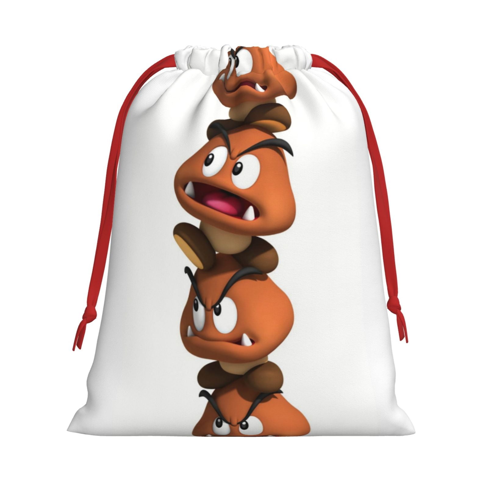 Super-Mario Goomba Gift Bags,Christmas Gift Bags,Drawstring Christmas ...