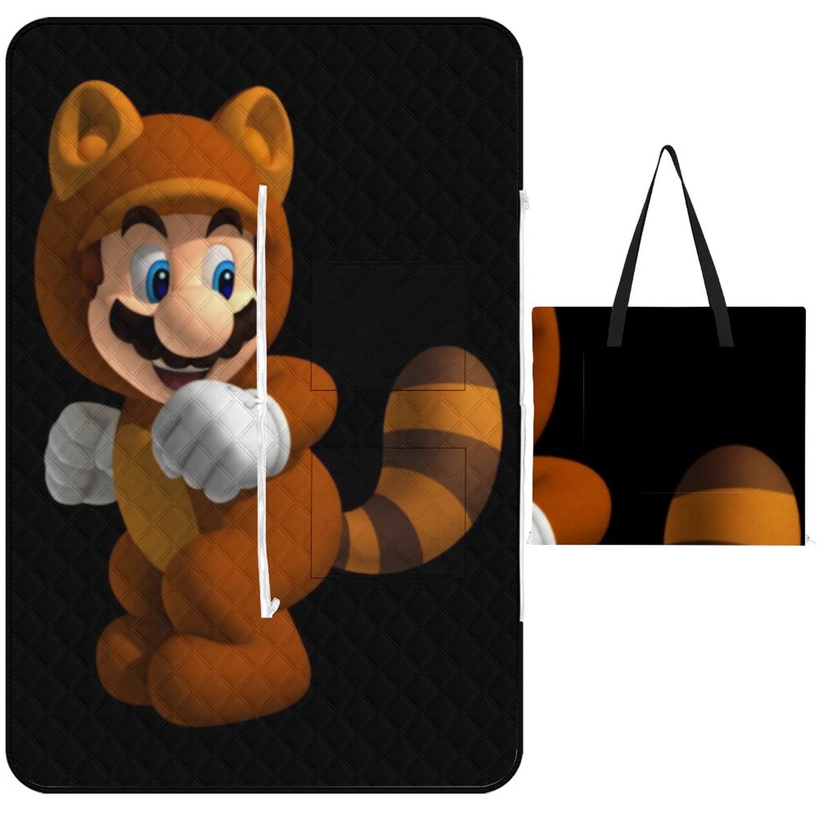 Super Mario Goomba Picnic Blanket,Foldable Waterproof Sand Mat,Extra ...