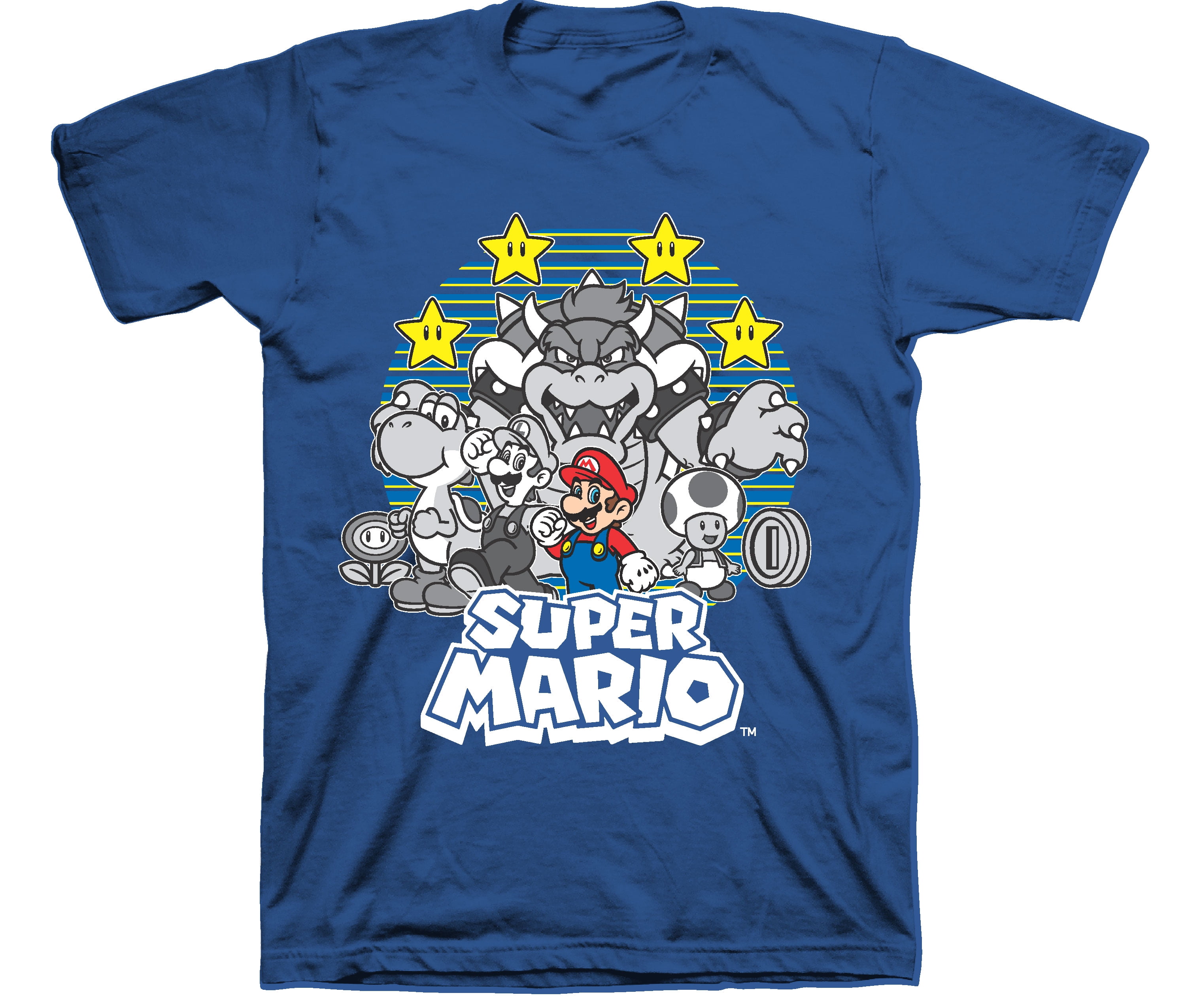 Super Mario Graphic Tee (Little Boys & Big Boys) - Walmart.com