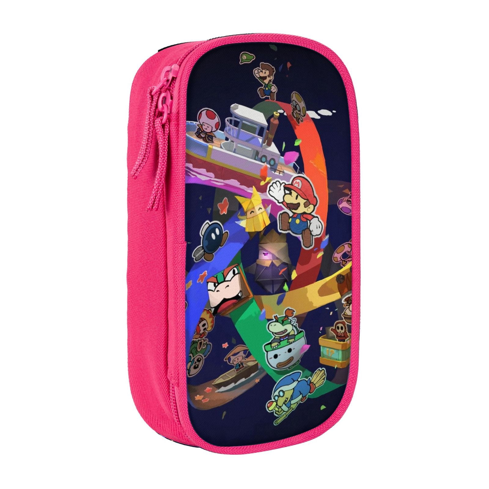 Super Mario Group Pencil Case,Pencil Pouch,Big Pencil Bag Pouch Box ...