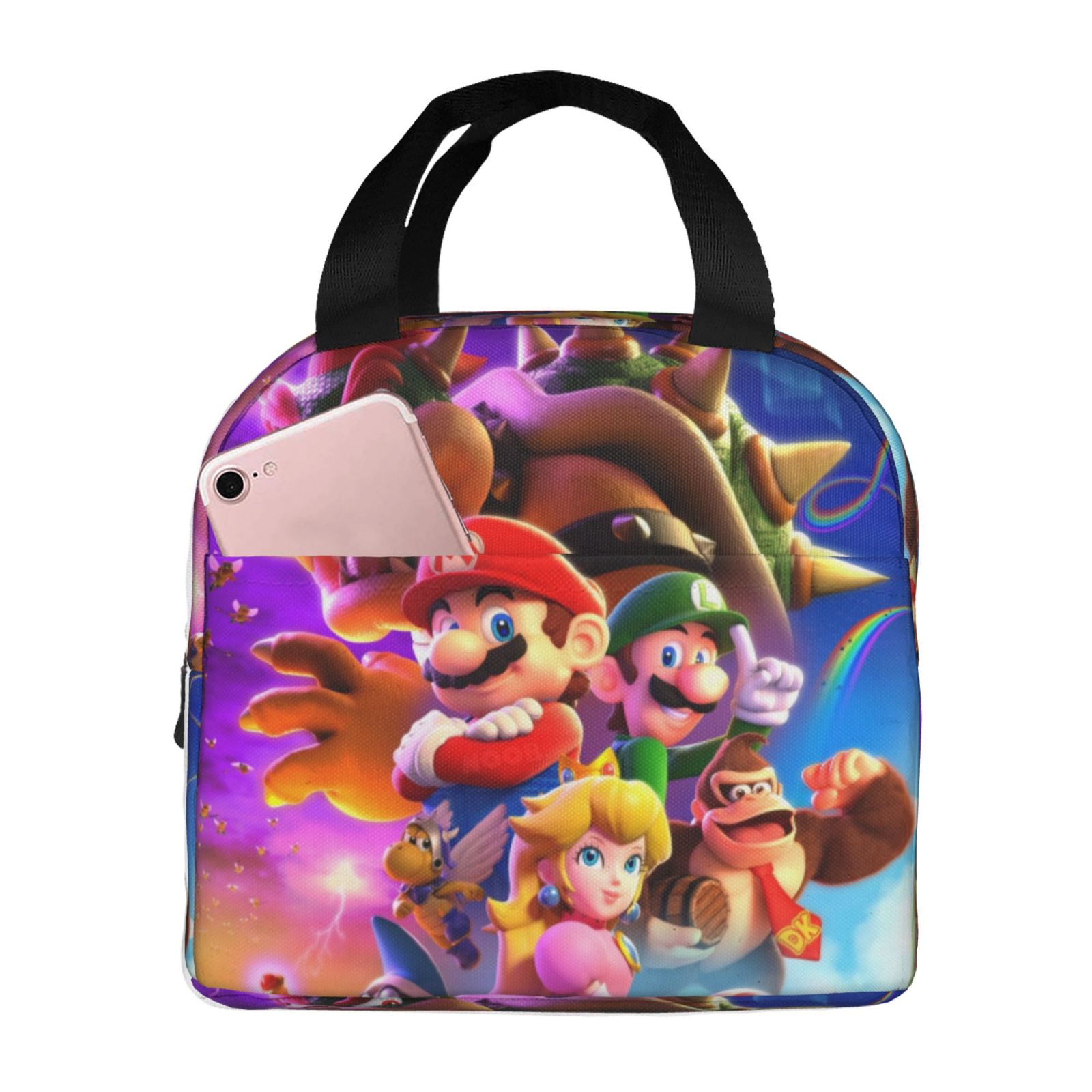Super Mario Group Portrait Lunch Box,Lunch Box for Men,Lunch Box for ...