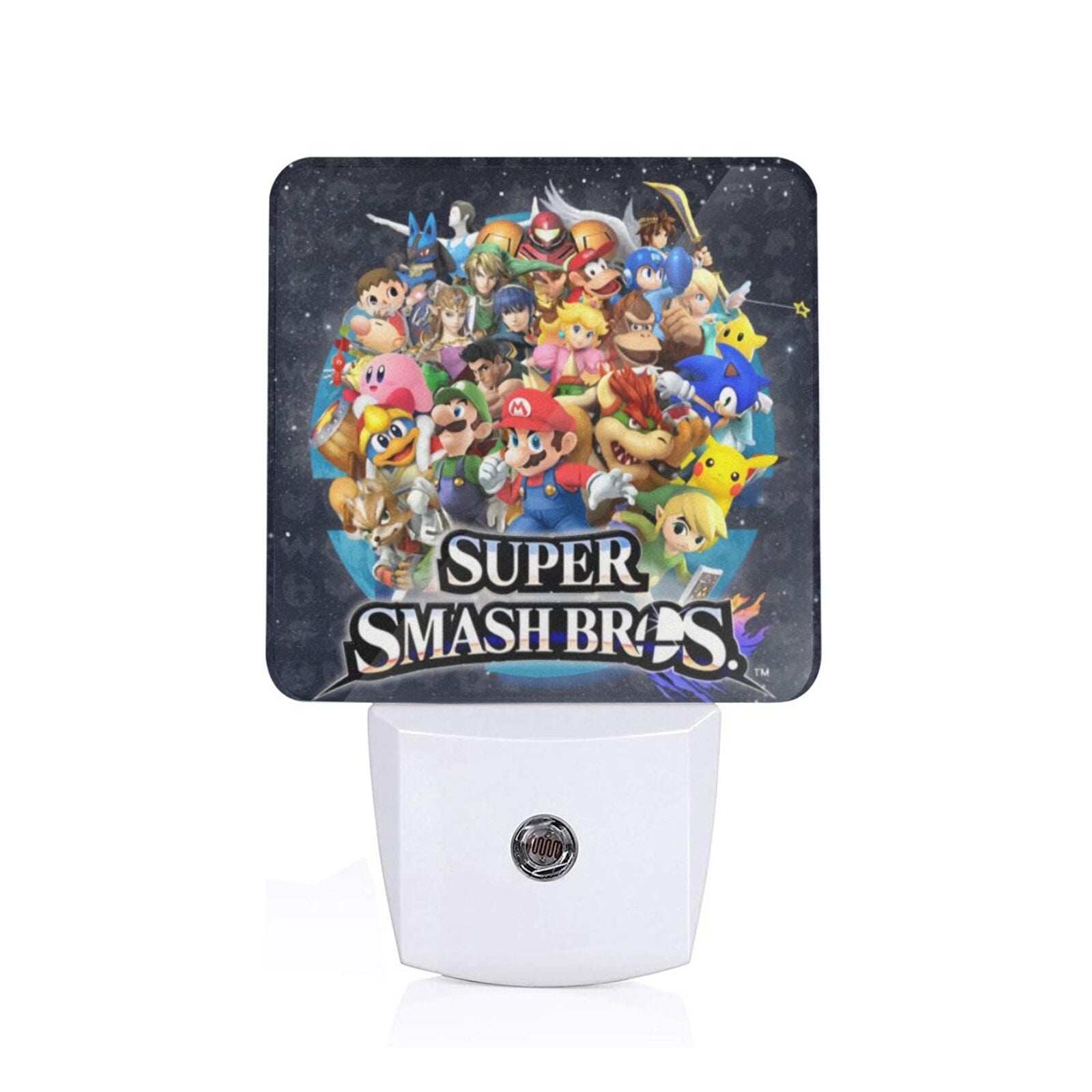 Super-Mario Group Portrait Night Lights Plug Into Wall [1 Pack],Color ...