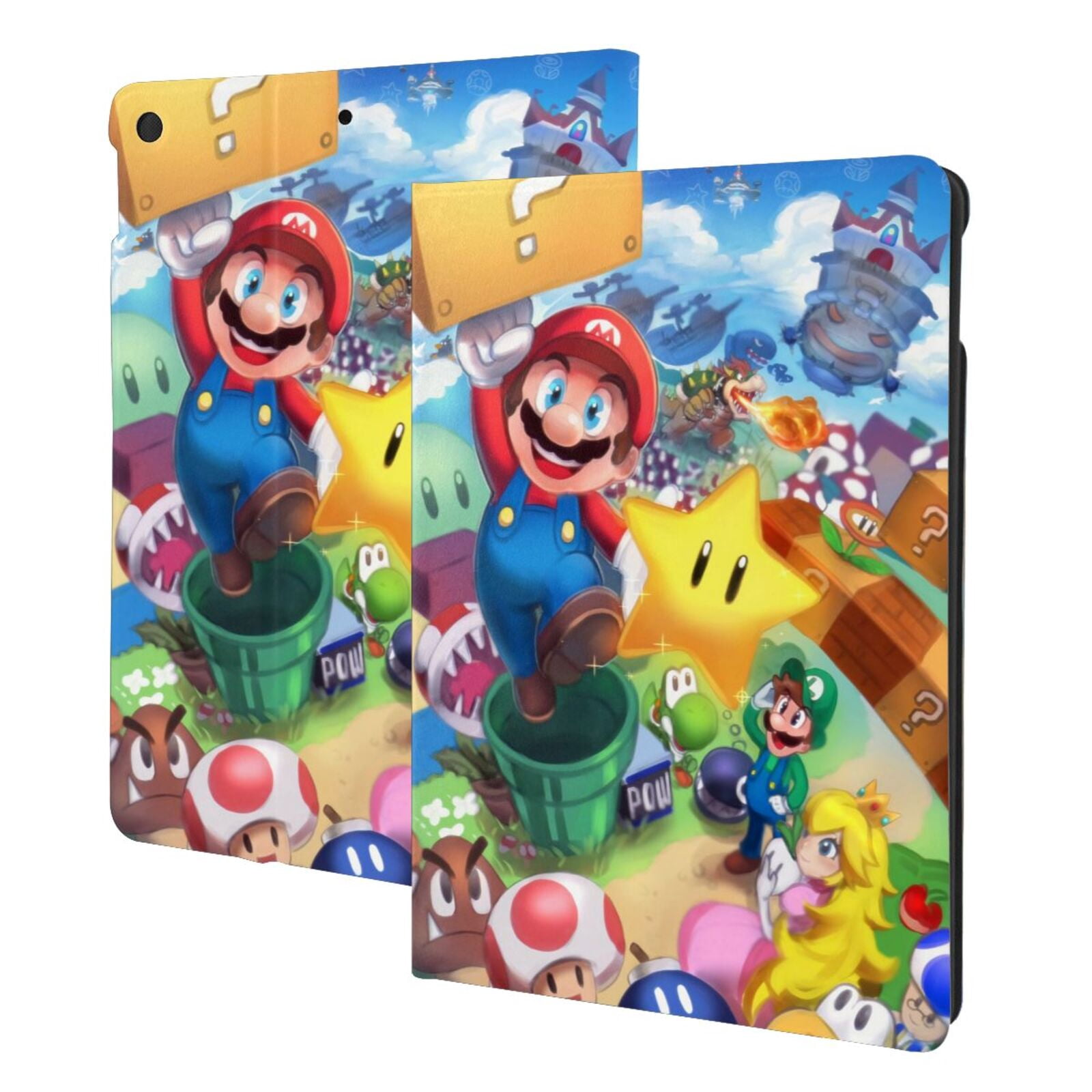 Super Mario Group Portrait21 Kawaii Cute 3d Design Ipad Case Soft ...